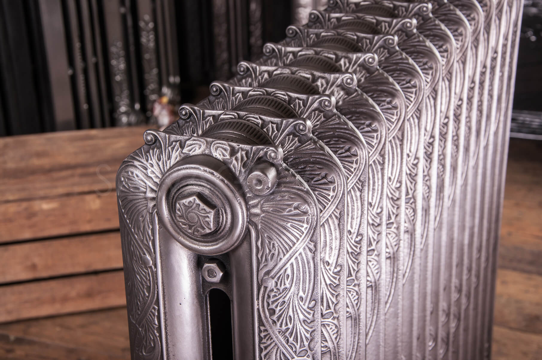 american-radiator-company-double-column-ornamental-cast-iron-radiator ...