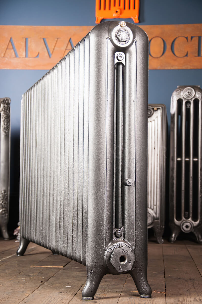 ARC Double Column Tie Bar Cast Iron Radiator 812mm High in Church ...