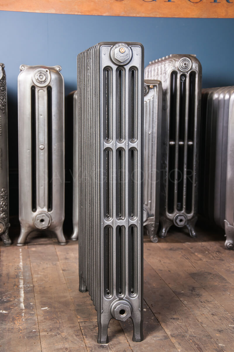 Crane 4 column Cast Iron Radiator 925mm High & 140mm Deep in Church ...