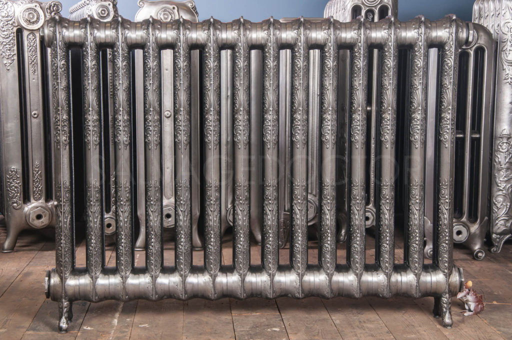 NRC Single Column Ornamental Cast Iron Radiator in Polish - Salvage ...